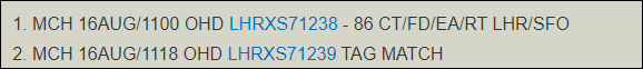 How to Read WorldTracer Messages
