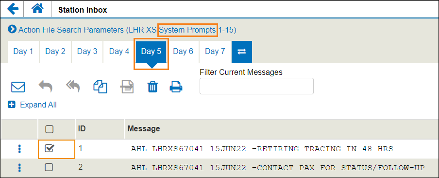 Work from the Station Inbox